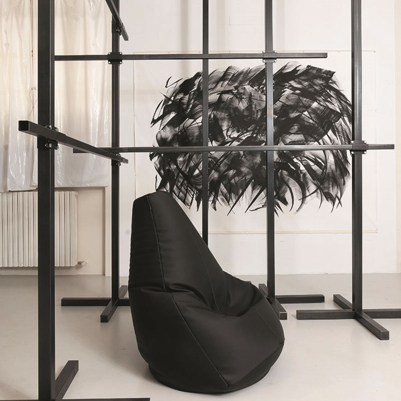 Sitzsack 'Sacco' in Leder